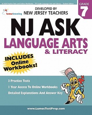 NJ ASK Practice Tests and Online Workbooks - 7th Grade Language Arts ...