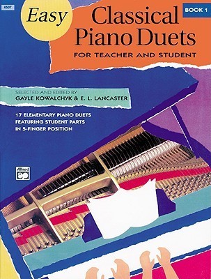 Easy Classical Piano Duets for Teacher and Student, Bk 1 by Alfred A ...