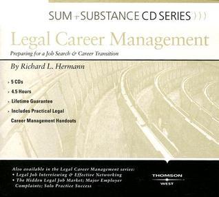 Sum and Substance Audio on Legal Career Management: Legal Job ...