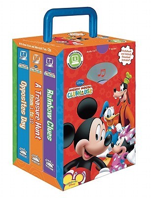 Mickey Mouse Clubhouse: 3 Book Pack: Rainbow Clues, a Treasure Hunt ...