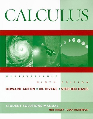 Calculus Multivariable, Student Solutions Manual by Howard Anton ...