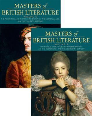 Masters of British Literature, Volumes A & B package by David Damrosch ...