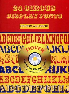 24 Circus Display Fonts (Dover Electronic Display Fonts) by Dover ...