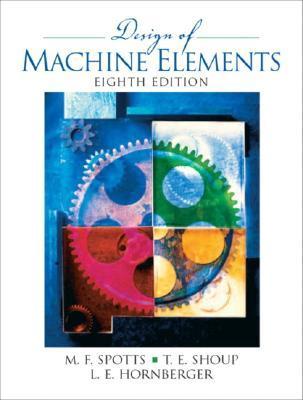 Design of Machine Elements by Merhyle F. Spotts | Goodreads