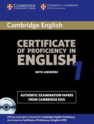 Cambridge Certificate of Proficiency in English 1 Self-Study Pack ...