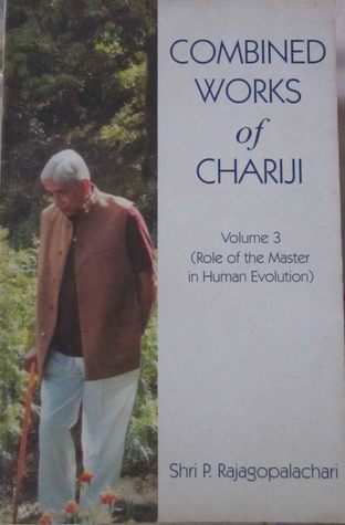 Role of the Master in Human evolution by Parthasarathi Rajagopalachari ...