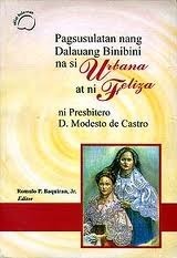 Pagsusulatan nang Dalauang Binibini na si Urbana at ni Feliza by ...