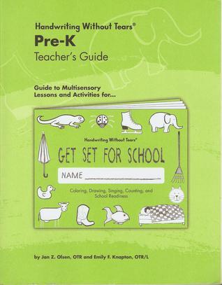 Handwriting Without Tears: Get Set for School Teacher's Guide by Jan Z ...