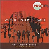 Pro Tips: As You Enter the Race by Maloi Malibiran Salumbides | Goodreads
