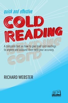 Quick and Effective Cold Reading by Richard Webster | Goodreads