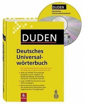 Duden - Deutsches Universalwörterbuch A-Z mit Cd-Rom by Dudenredaktion ...
