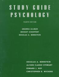 Study Guide Psychology by Douglas A. Bernstein | Goodreads