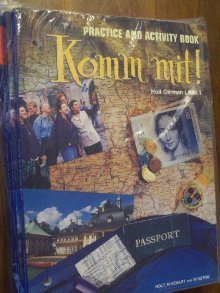 Komm Mit!: Practice Activities Level 1 by Holt, Rinehart and Winston ...