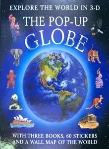 Explore the world in 3-D: With three books, 60 stickers, and a wall map ...