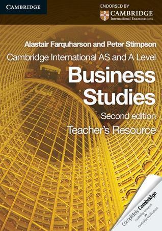 Cambridge International AS and A Level Business Studies Teacher's ...