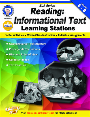 Mark Twain - Reading: Informational Text Learning Stations, Grades 6 ...