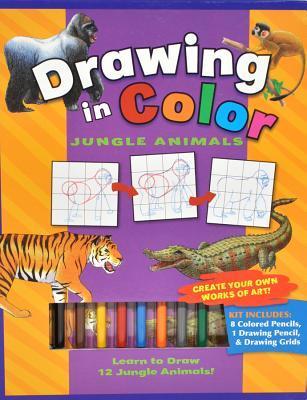 Jungle Animals (Drawing in Color series) by Flying Frog Publishing ...