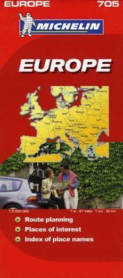 Michelin National Map Europe 705 (Maps/Country) by Michelin | Goodreads
