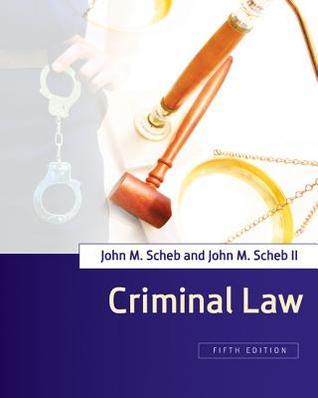Criminal Law by John M. Scheb | Goodreads