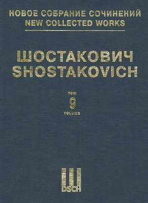 Symphony No9 Op70 Full Score Dsch New Collected Works Volume 9 by ...