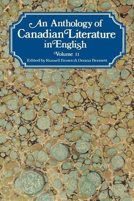 An Anthology of Canadian Literature in English: Volume II by Donna ...