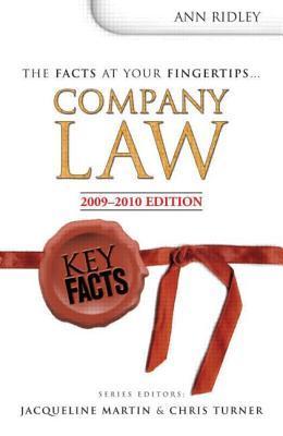 Key Facts: Company Law by Ann Ridley | Goodreads
