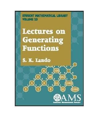 Lectures on Generating Functions by Sergei K. Lando | Goodreads