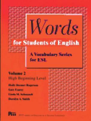 Words for Students of English : A Vocabulary Series for ESL, Vol 2 ...