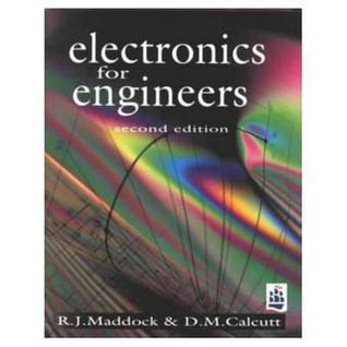 Electronics for Engineers by R.J. Maddock | Goodreads