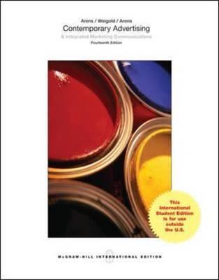 Contemporary Advertising and Integrated Marketing Communications, 14th ...