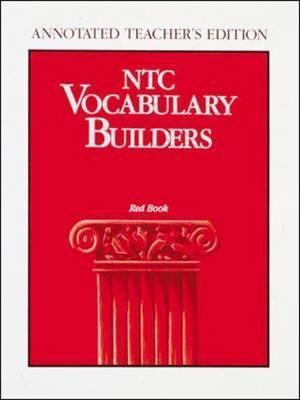NTC Vocabulary Builders Level 1: Red Book- Annotated Teacher's Edition ...