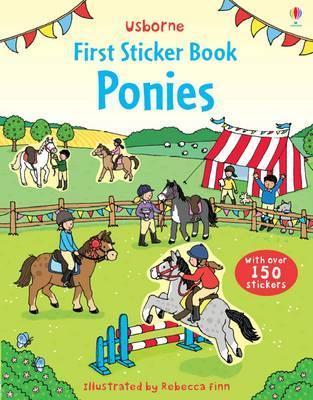 First Sticker Book Ponies (First Sticker Books) by Fiona Patchett ...