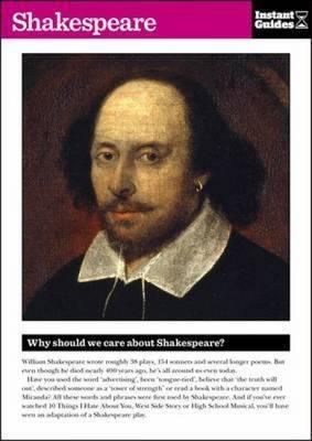 Shakespeare: The Instant Guide by Instant Guides | Goodreads