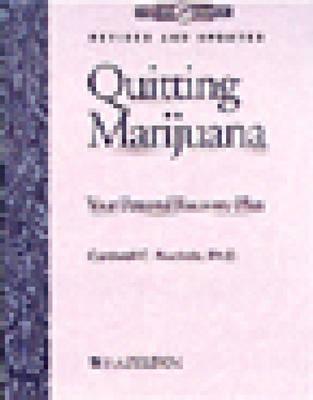 Quitting Marijuana Workbook: Your Personal Recovery Plan by Cardwell C ...