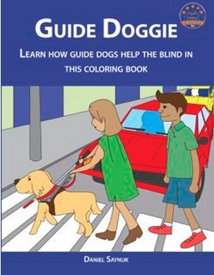Guide Doggie: Learn How Guide Dogs Help The Blind in This Coloring Book ...
