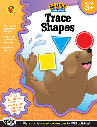 Big Skills for Little Hands® Trace Shapes Workbook—Learning Shapes ...