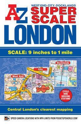 Super Scale London Street Atlas A-Z by Geographers' A-Z Map Company ...