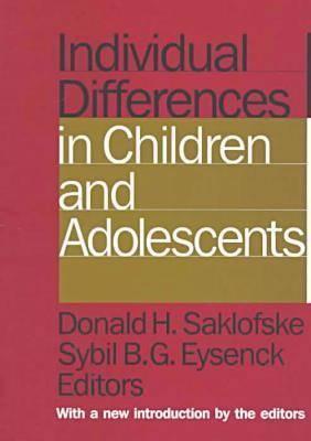 Individual Differences in Children and Adolescents by Donald H ...