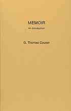 Memoir: An Introduction by G. Thomas Couser | Goodreads
