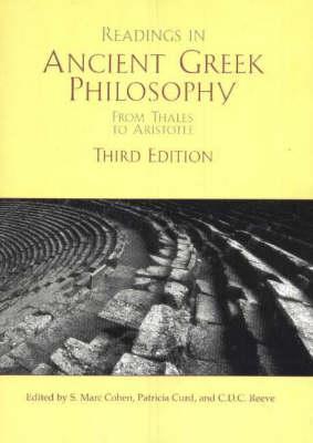 Readings In Ancient Greek Philosophy: From Thales To Aristotle by S ...