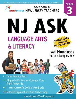 NJ ASK Practice Tests and Online Workbooks: Grade 3 Language Arts and ...