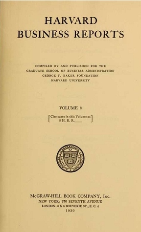Harvard Business Reports: Volume 8 Cases on the motion picture industry ...