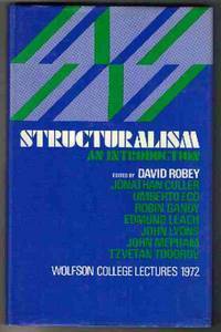 Structuralism: An Introduction by David Robey | Goodreads