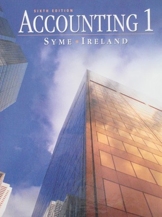 Accounting 1 by George Syme | Goodreads