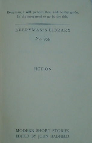 Modern short stories - Everyman's library No. 954 by John Hadfield ...