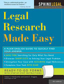Legal Research Made Easy by Suzan Herskowitz | Goodreads