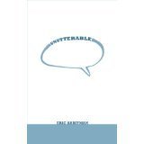 Unutterable by Eric Arbitman | Goodreads