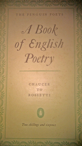 A Book of English Poetry by G.B. Harrison | Goodreads