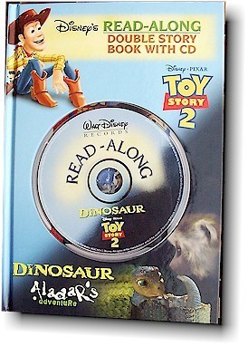 Toy Story 2 and Dinosaur: Aladar's Adventure Read Along by Mel Gilden ...