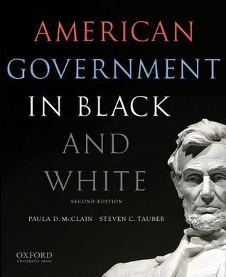 American Government in Black and White by Paula D. McClain | Goodreads